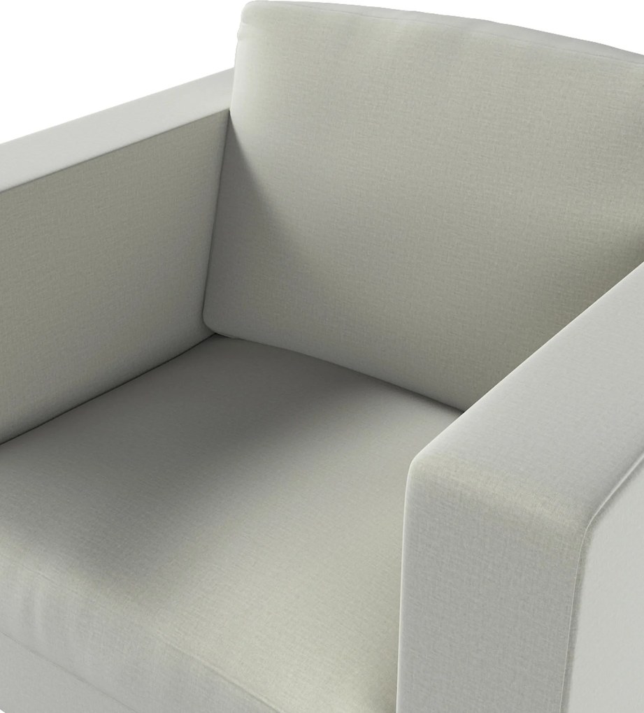 Potah na křesko IKEA Karlanda, krátký barva zelená látka sametová
