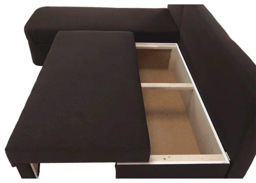 Tempo Kondela Sedací souprava POLARIS NEW - ALTARA HNEDA/VZOR