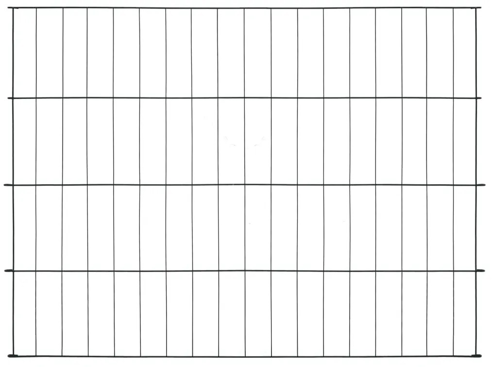 vidaXL Marketos Zahradní plot 115 x 79 cm zelený