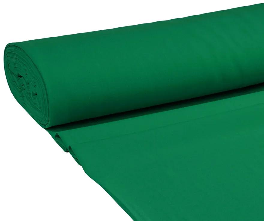 Biante Dekorační čtvercový ubrus Rongo RG-056 Zelený 100x100 cm