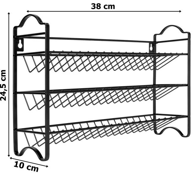 Stojan na pepřenky ENELDO černý