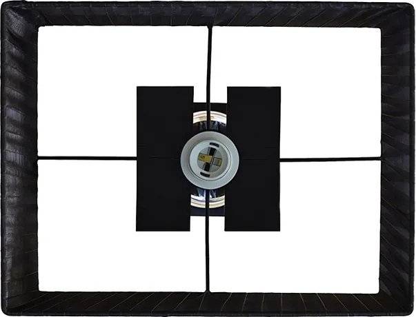 Designová stolní lampa Kamaria 55 cm černá