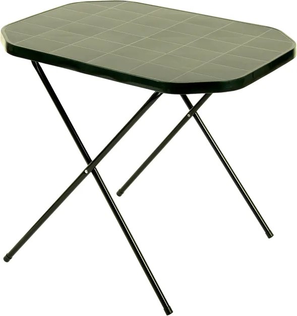 Kempingový stůl CAMPING 53x70 zelená