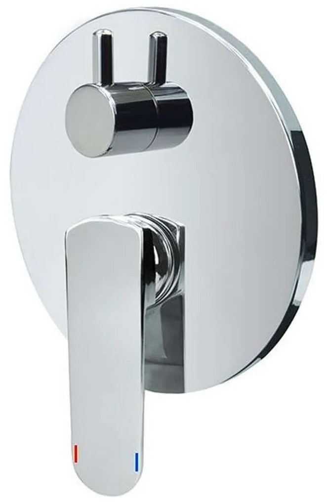 Mereo - Baterie pod omítku, pro 3 spotřebiče, s tělesem, chrom CBQ60157MA