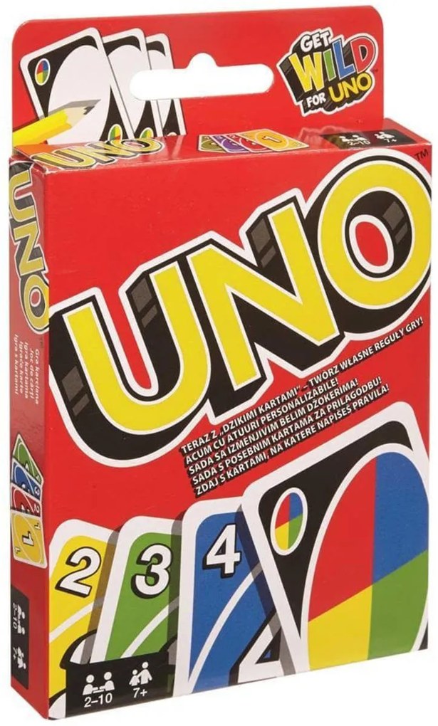 MATTEL HRA Uno karty Get Wild nové *SPOLEČENSKÉ HRY* 25w2085
