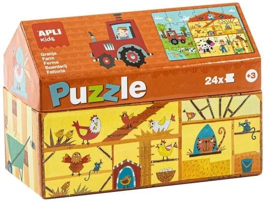 Apli puzzle dům statek