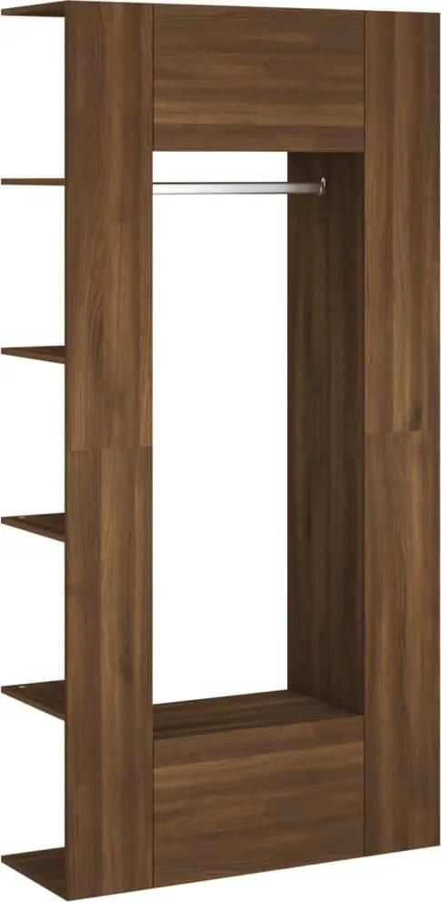 vidaXL Skříňky do předsíně 2 ks kompozitní dřevo [3082038] Barva: Betonová šedá