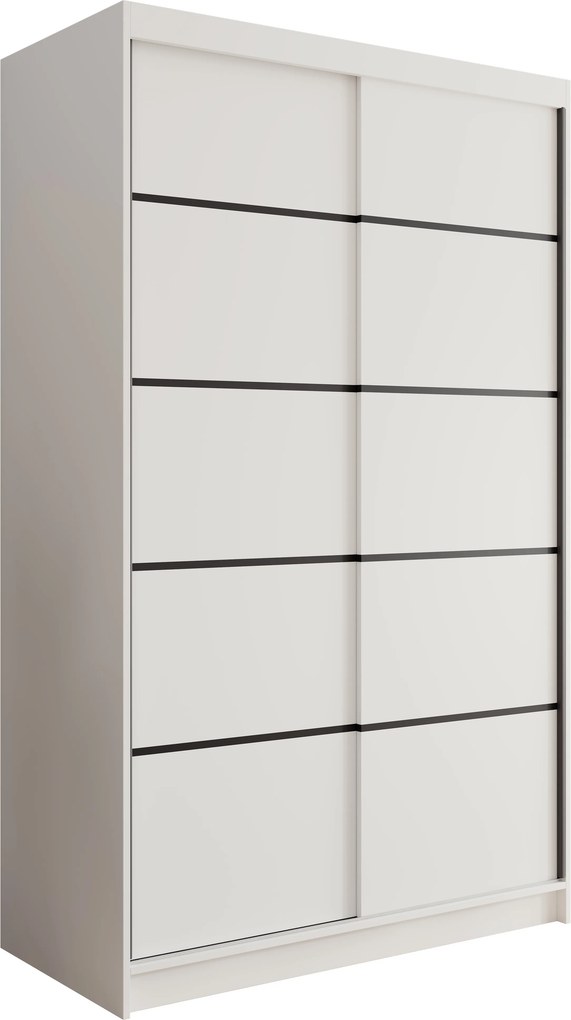 ADRK Furniture Posuvná skříň Lizi 120 ADRK-SW-LIZ-120-WW