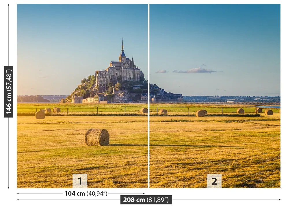 Fototapeta Le Mont SaintMichel 104x70