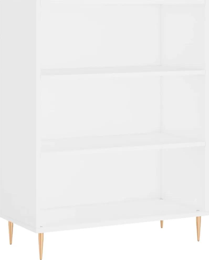 vidaXL Skříň 69,5 x 32,5 x 180 cm kompozitní dřevo [3189557] Barva: Bílá