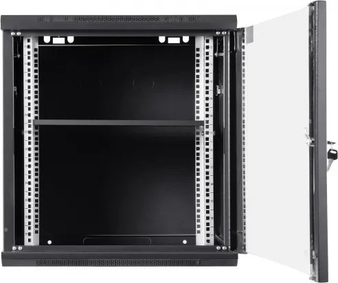 Síťová serverová skříň pro montáž na stěnu 12U, hloubka 39,4 cm – W26412