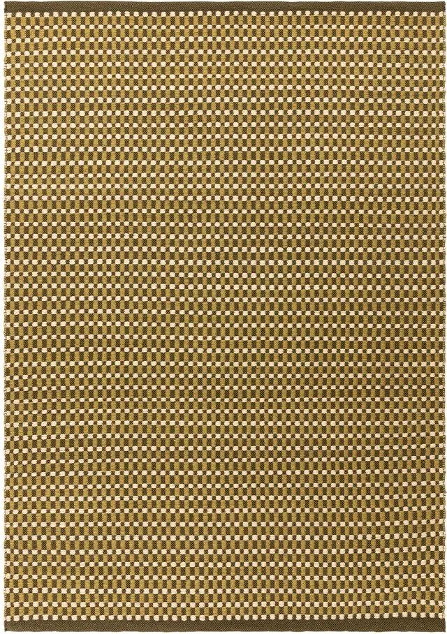 Khaki ručně tkaný koberec s příměsí vlny 160x230 cm Ember – MADE