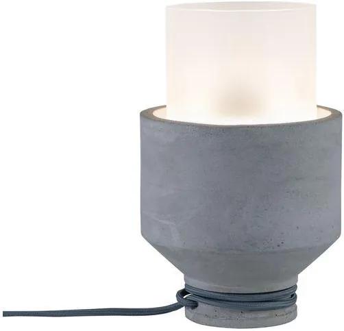 P 79619 Stolní lampa Neordic Helin sklo / beton 796.19 - PAULMANN