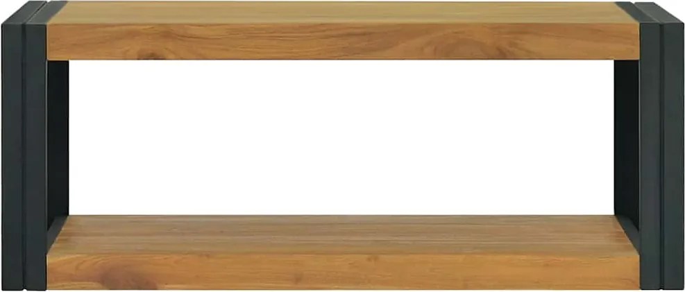 Koupelnová skříňka 90 x 45 x 35 cm masivní teakové dřevo 338231
