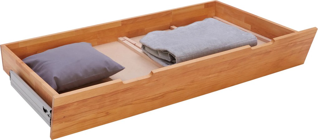 XXXLutz ÚLOŽNÝ PROSTOR POD POSTEL, 145/23,5/77 cm, buk Linea Natura - Kostry postelí & díly k postelím - 002418000202