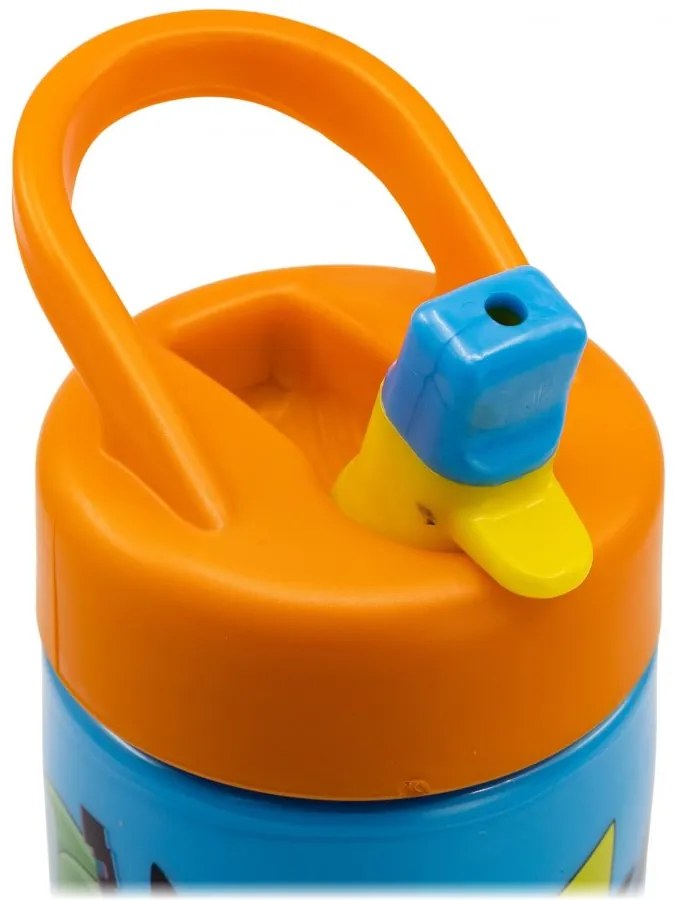 Sportovní láhev na pití Pokémon s brčkem - 410 ml