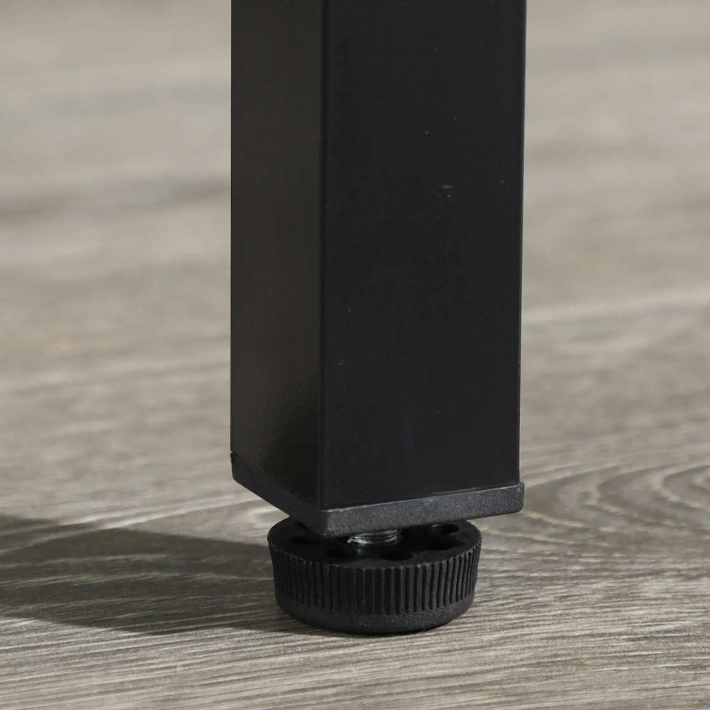 SPORTNOW mini skládací stůl na stolní tenis pro volný čas se síťkou a rukojetí, domácí herní set, hliníková černá | Aosom.de