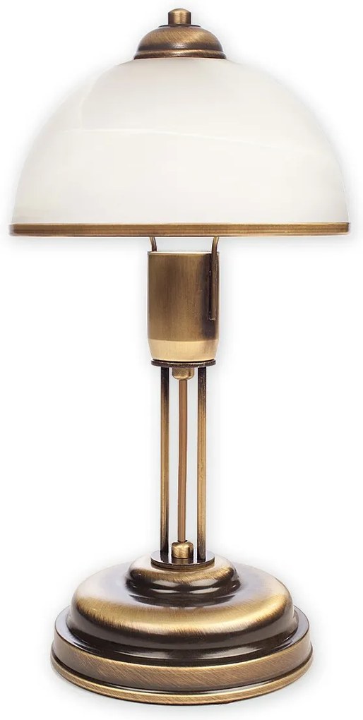 Lemir SATO O2088  - Stolní rustikální lampa, výška 37cm