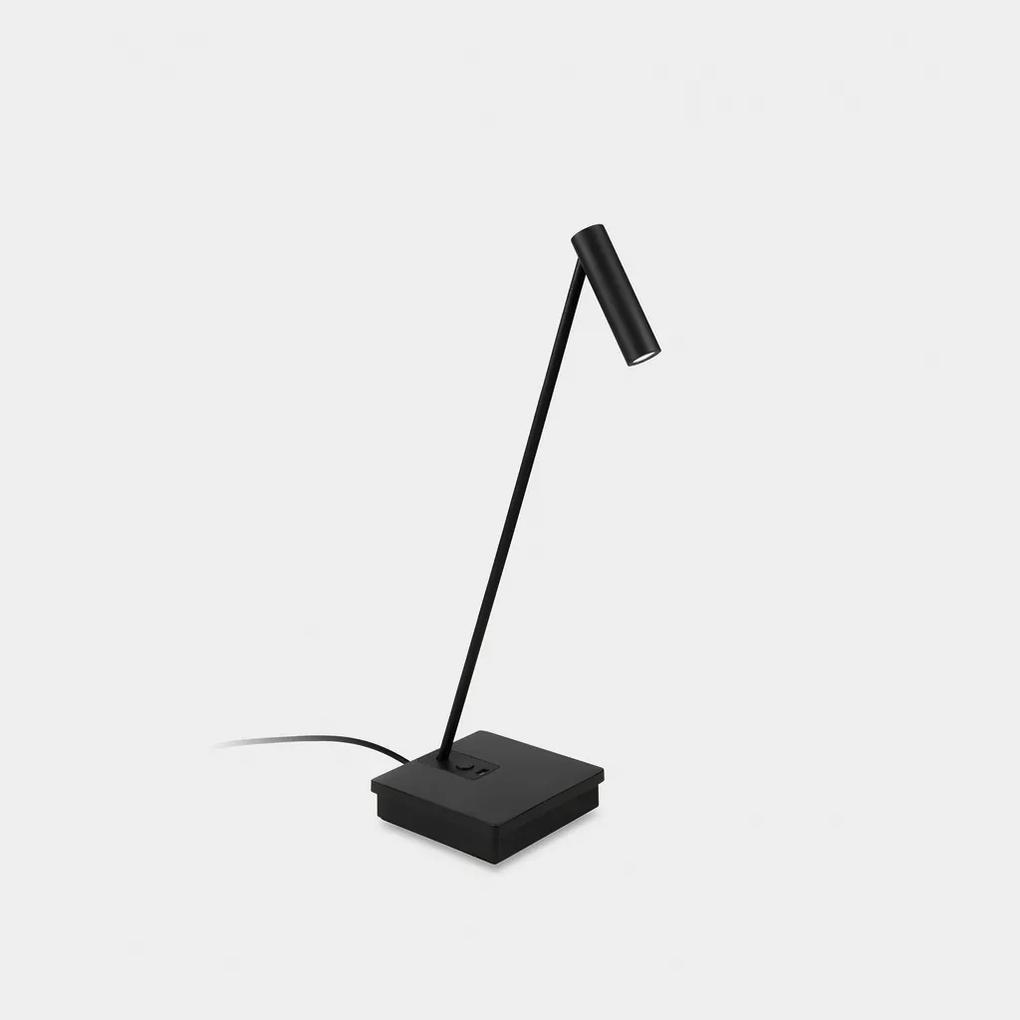 Stolní lampička s možností nabíjení telefonu E-lamp  Stolní lampička s nabíjením telefonu E-lamp Table Barva: Metalická černá