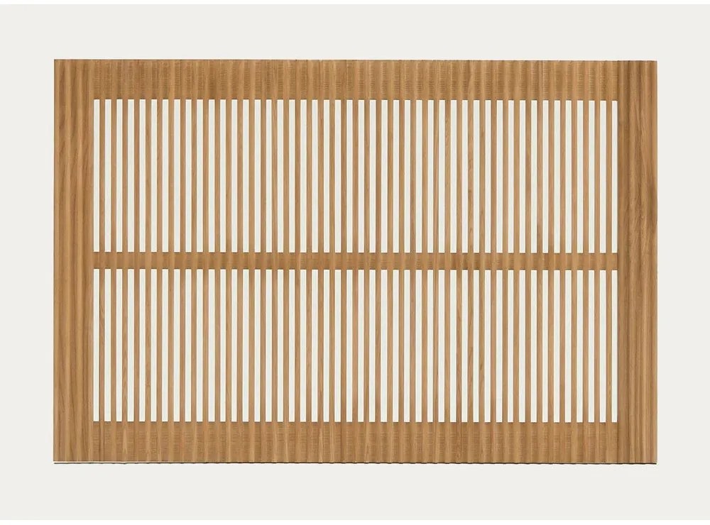 Čelo postele z dubového dřeva v přírodní barvě 105x70 cm Beyla – Kave Home