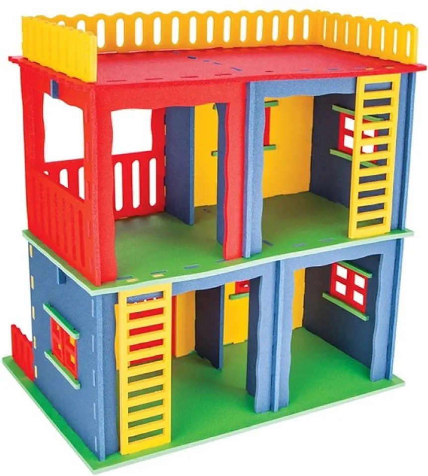 Pilsan Toys Stavebnice Poly mega domeček