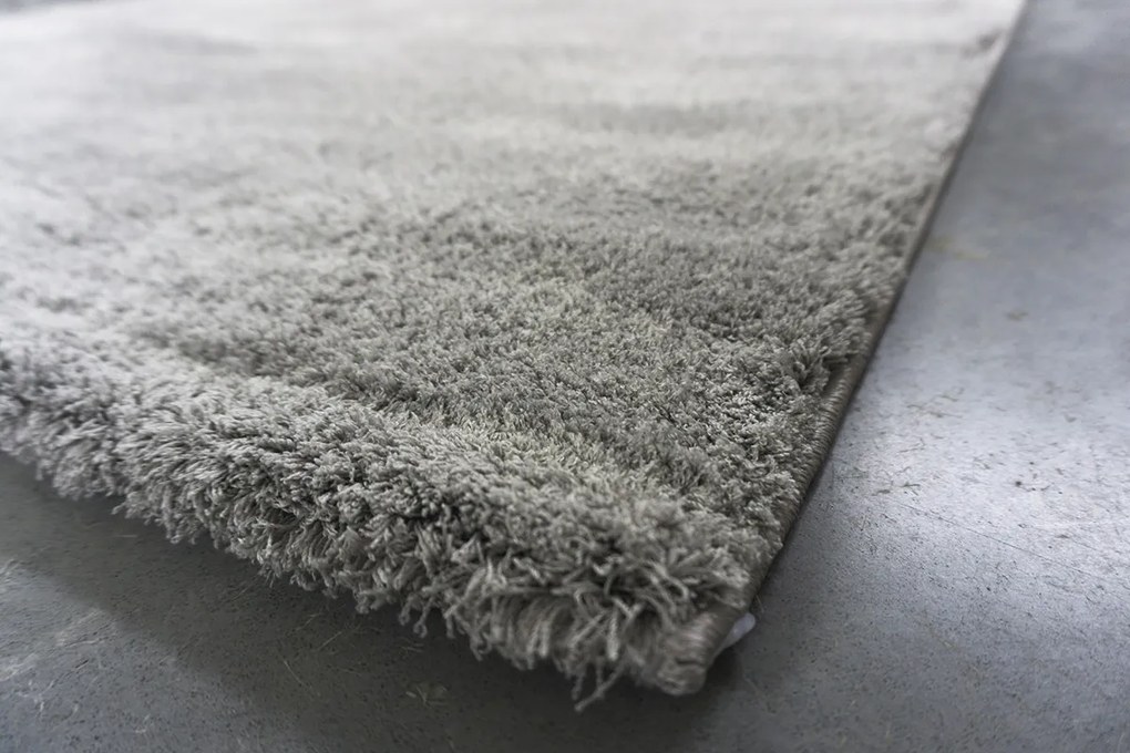 Berfin Dywany, Kusový koberec Microsofty 8301 Light grey, 80x150, šedá, kancelář