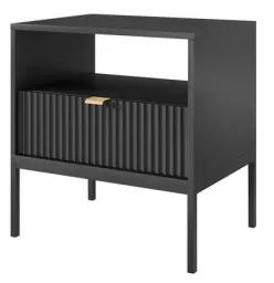 Noční stolek Mijano MS54, Barva: černá