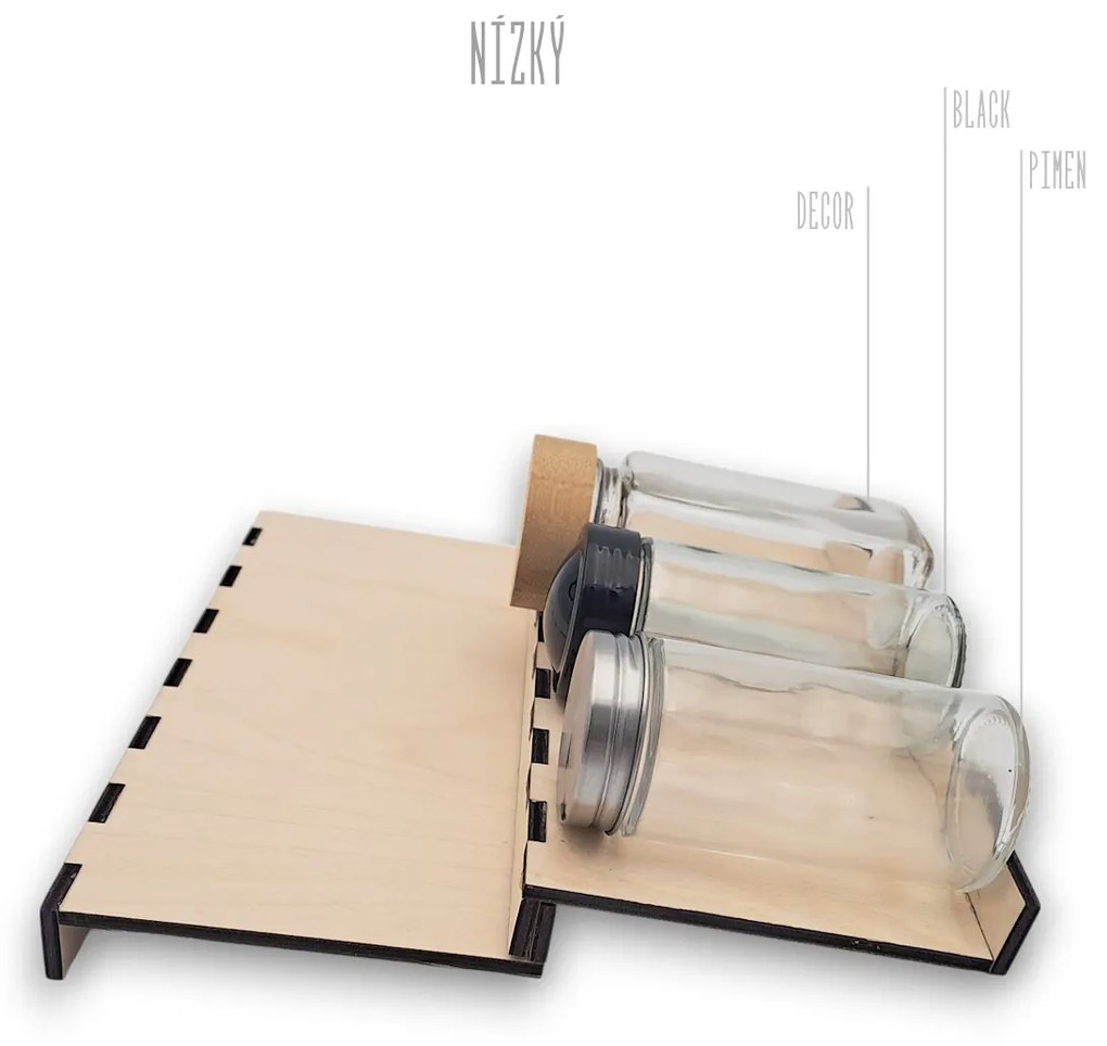 Orion Sada 16ks kořenek PIMEN 80ml + 4ks organizér na kořenky VASKY + sada 24ks štítků Výška schůdků na kořenky: Nízký 2,5cm