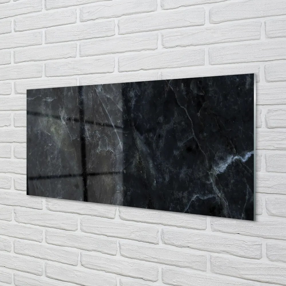 Obraz na skle Marble kamenná zeď 120x60 cm