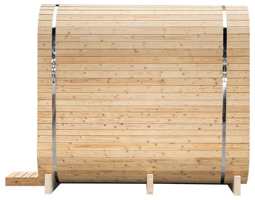 M-SPA - Zahradní sauna čtvercová 240 cm x Ø 210 cm