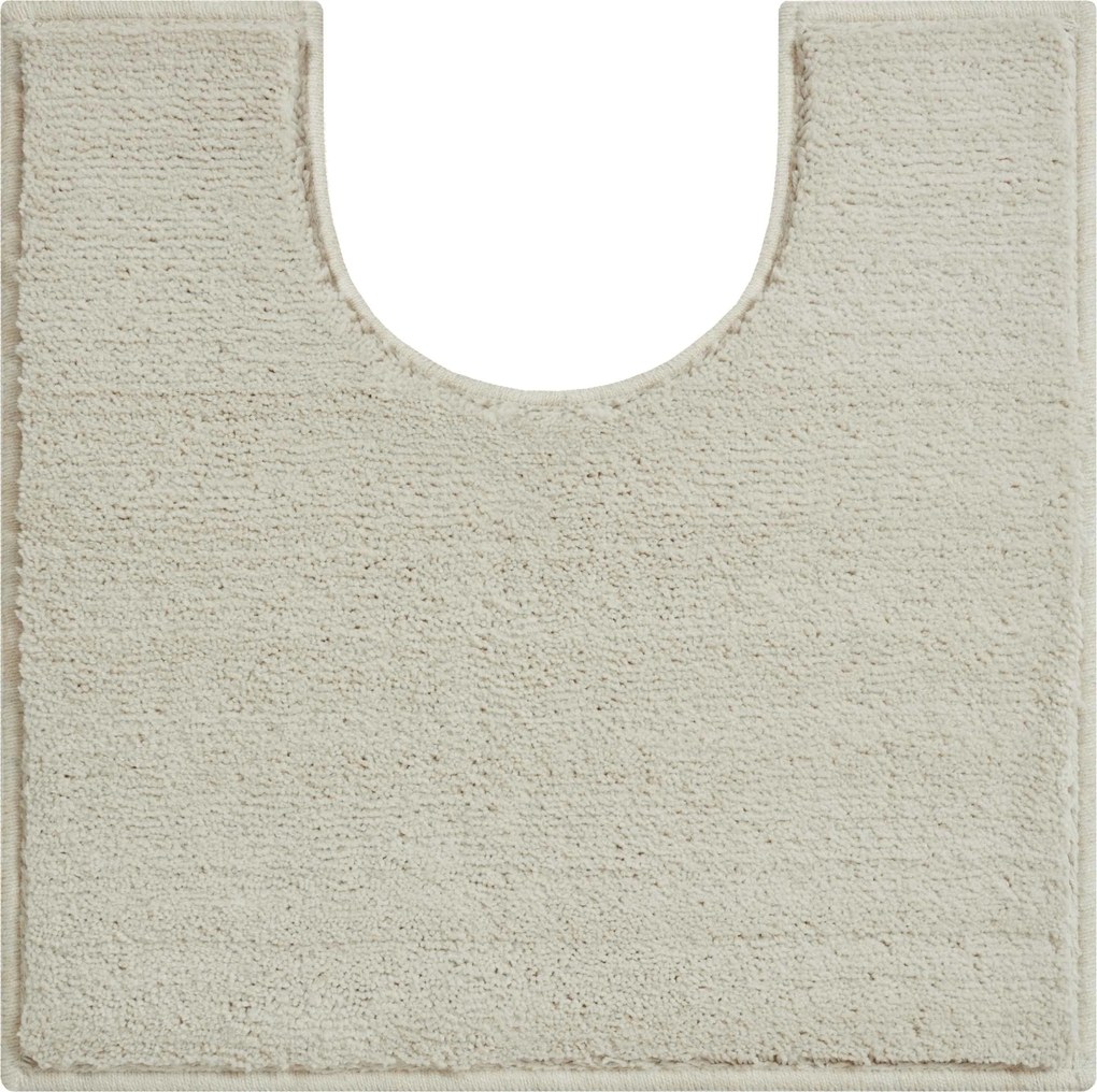 GRUND Koupelnová předložka ROMAN přírodní Rozměr: 50x50 cm s výřezem pro WC