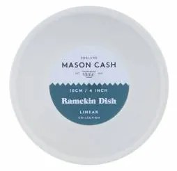 Zapékací miska-rameqiun Linear Collection, bílá, 10cm, 250 ml Mason Cash