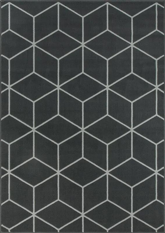 Kusový koberec LUNA 503746/89922 tmavě šedý Rozměr: 120x150 cm | BIANO
