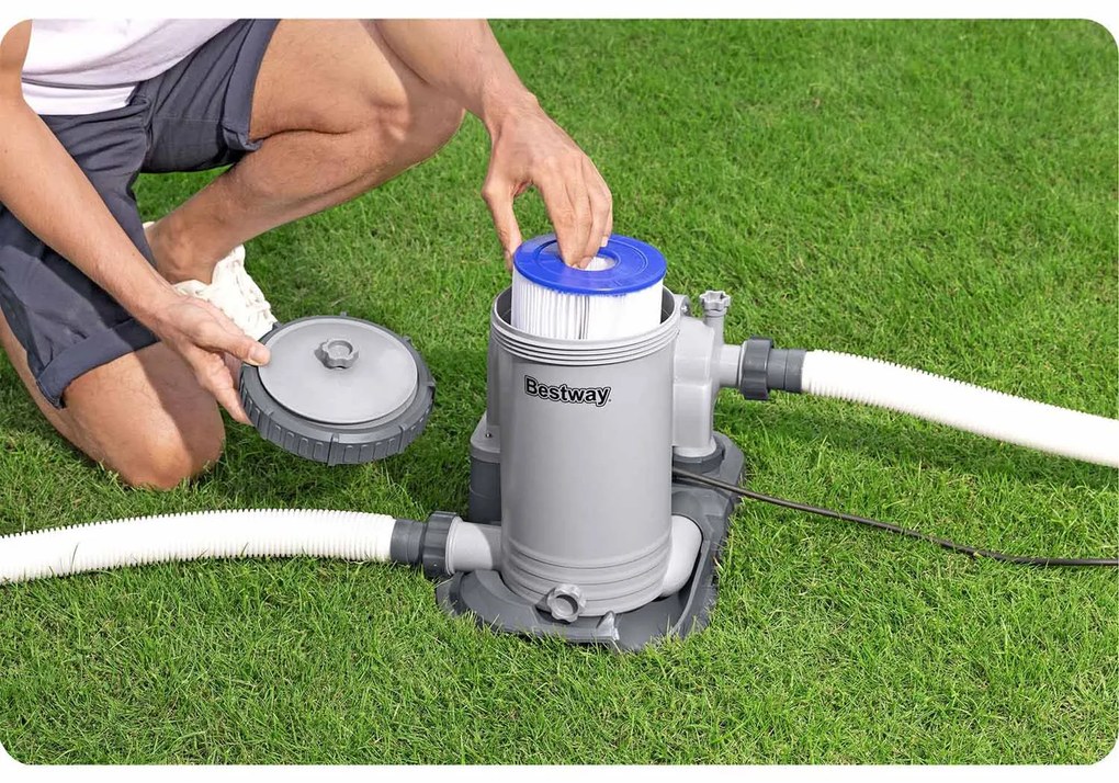 Bazénové filtrační čerpadlo Bestway 58391 s výkonem 9463 l/h pro čistou a jasnou vodu