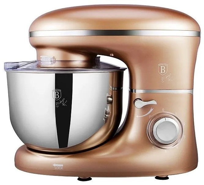 BERLINGERHAUS Kuchyňský robot 1300 W Rosegold Metallic Line BH-9197