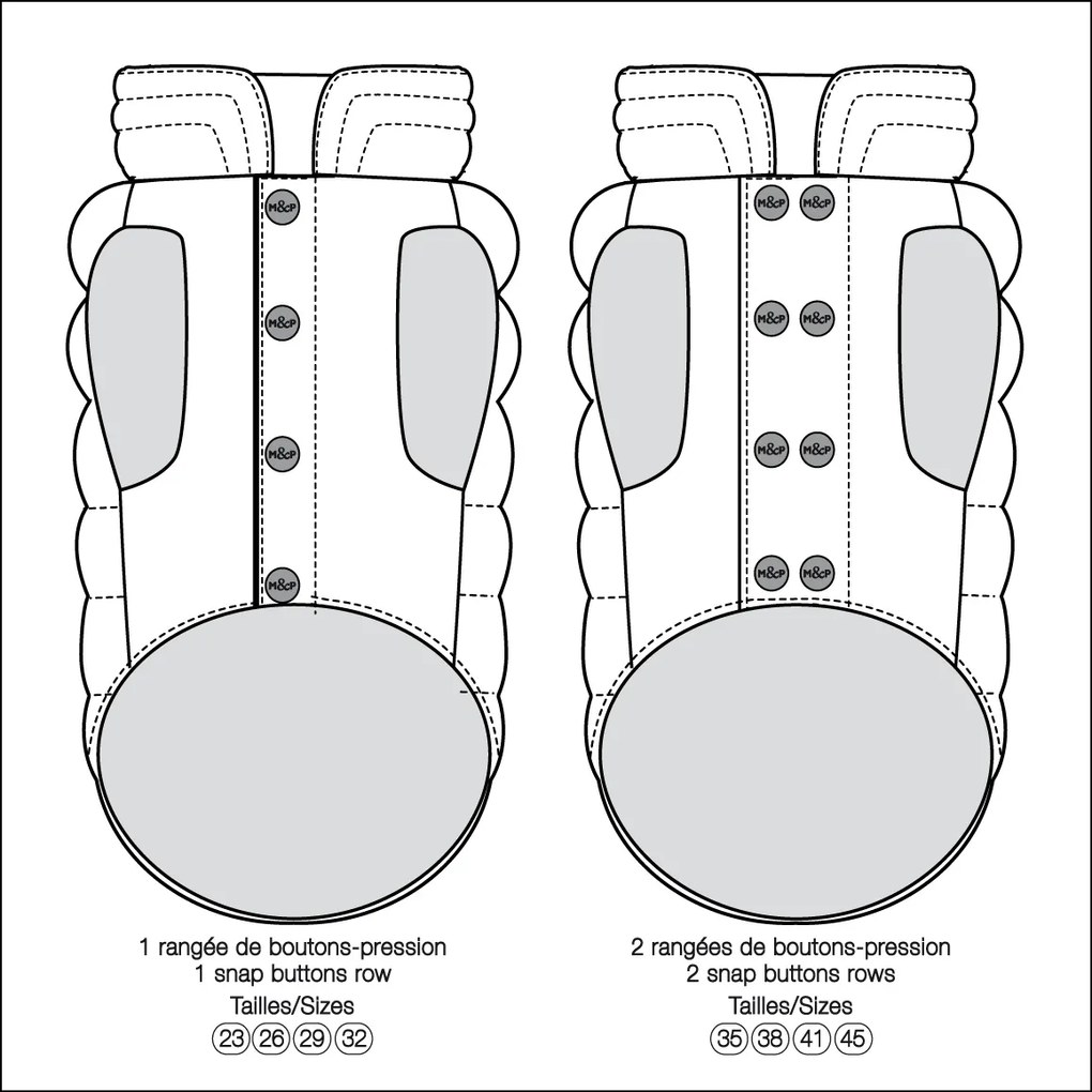 MILK&PEPPER Oboustranný kabát pro buldočky Victor Velikost: 45L