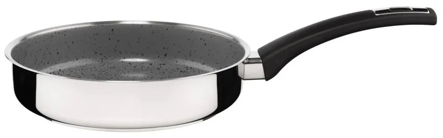 KOLIMAX - české nerezové nádobí KOLIMAX Pánev CERAMMAX PRO STANDARD, průměr 22 cm, objem 1.2 l, šedý GRANIT