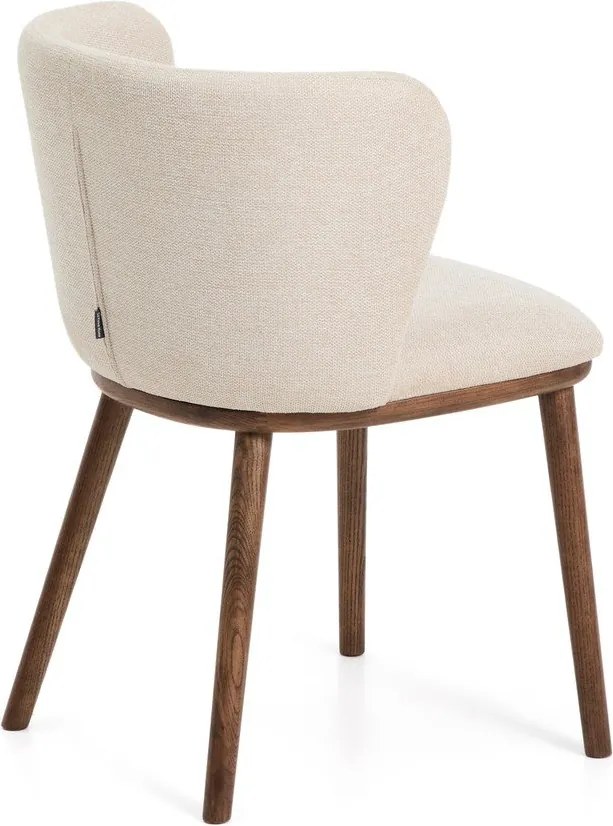 Béžové čalouněné jídelní křeslo Ciselia – Kave Home