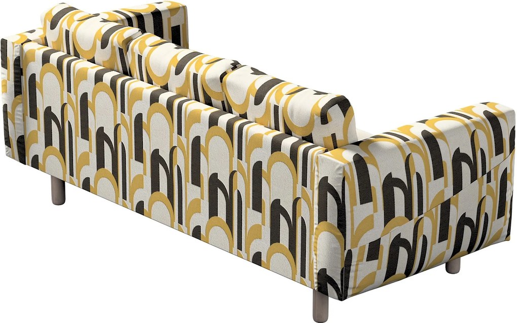 Potah na pohovku IKEA Norsborg 3-místná barva vícebarevná látka pletený vzor, vzorované