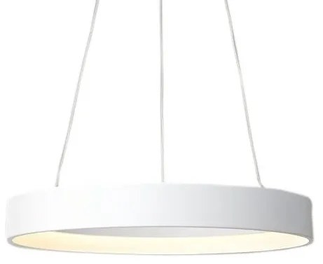 Závěsné světlo Orbit 3 60 cm, bílá