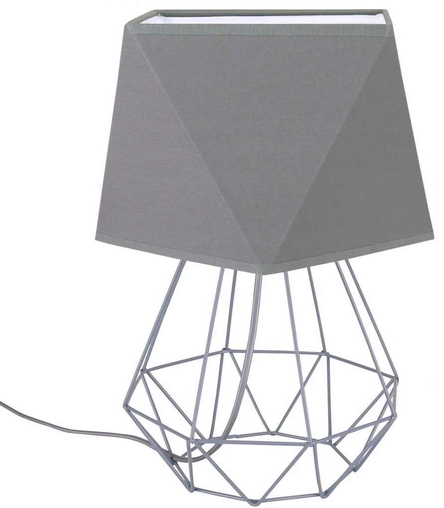 Stolní lampa Diamond 1, 1x textilní stínítko (výběr ze 12 barev), (výběr ze 3 barev konstrukce)