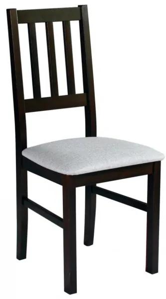 Dřevěná jídelní židle Cordelia 4 s čalouněným sedákem