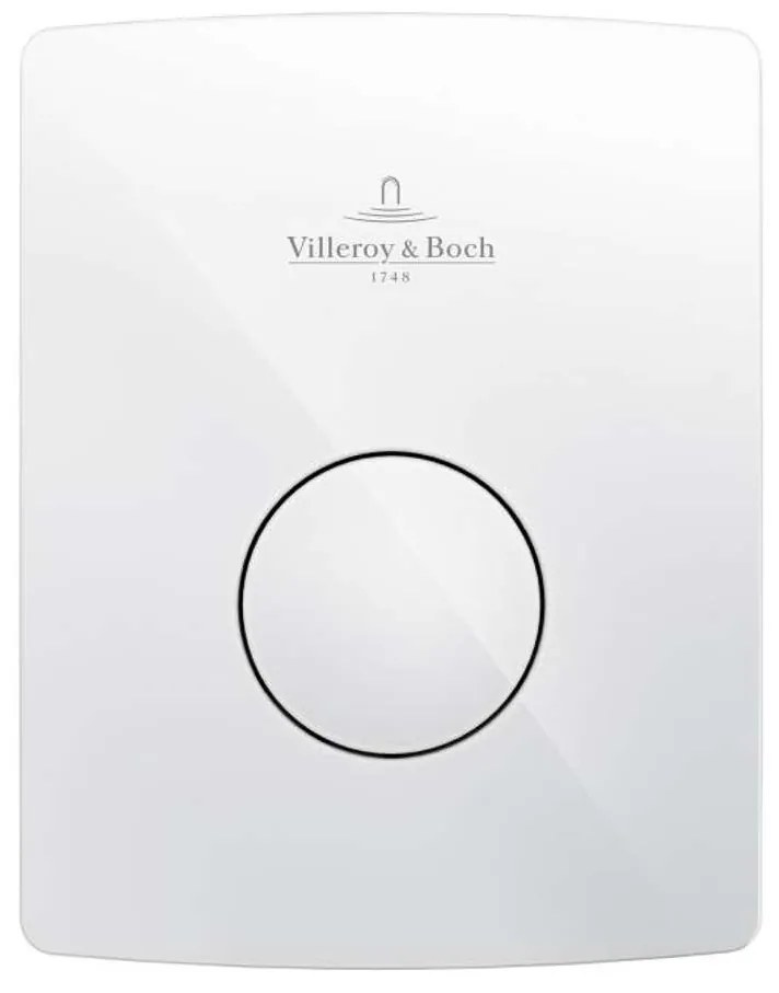 Villeroy & Boch ViConnect - Pneumatické ovládání splachování pisoáru 100SU, bílá 92194468