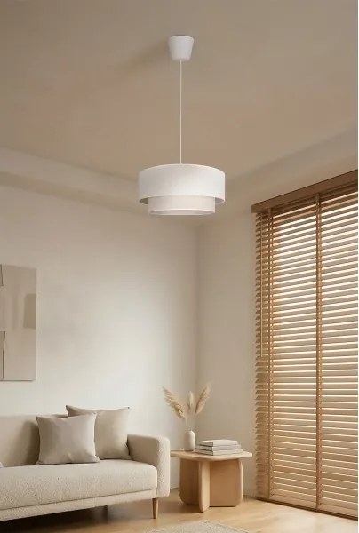 Brilagi - LED Lustr na lanku BOHO ECO 1xE27/10W/230V pr. 40 cm krémová