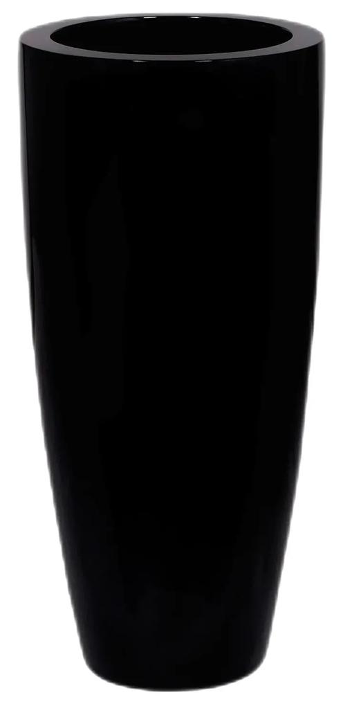 Dax Black Glossy L - Ø 37 cm / V 80 cm