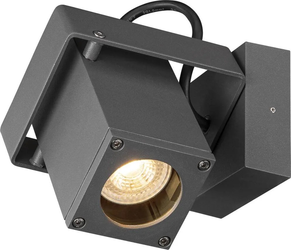 LA 1004653 THEO BRACKET CW venkovní nástěnné a stropní přisazené svítidlo QPAR51 antracit - BIG WHITE (SLV)