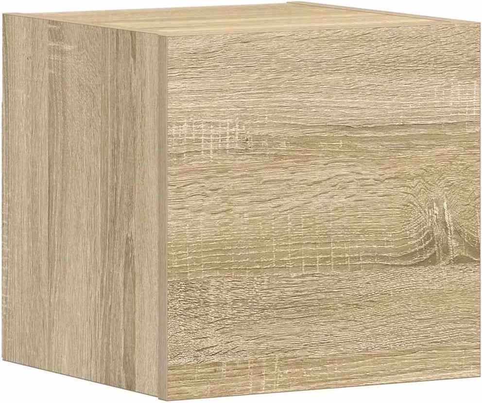 3dílný set TV skříněk dub sonoma kompozitní dřevo 3078969
