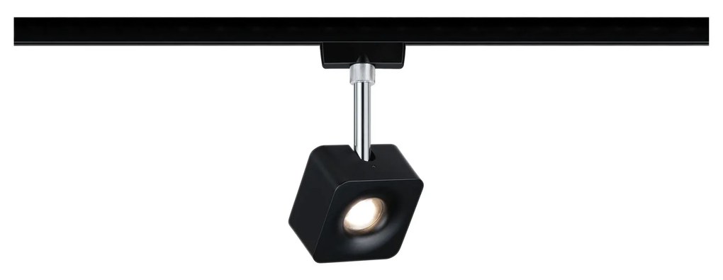 Paulmann 96923 Cube, spot pro Urail system, 1x8W LED 2700K stmívatelné, matná černá