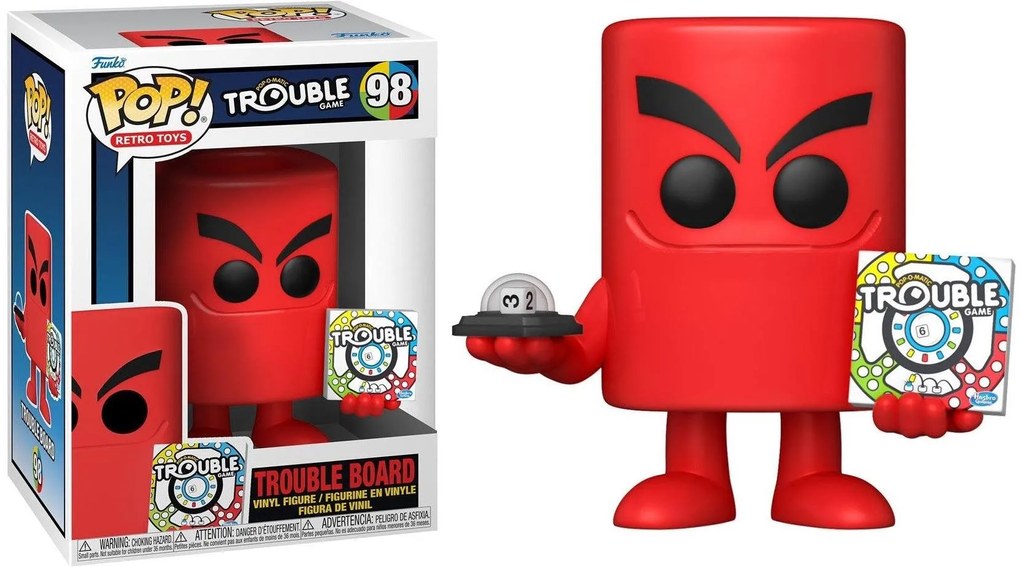 Figurka funko pop! retro toys trouble board 98