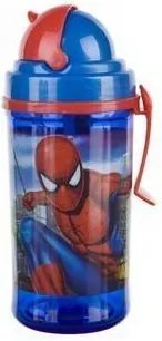 Spiderman láhev s brčkem 350ml - BANQUET
